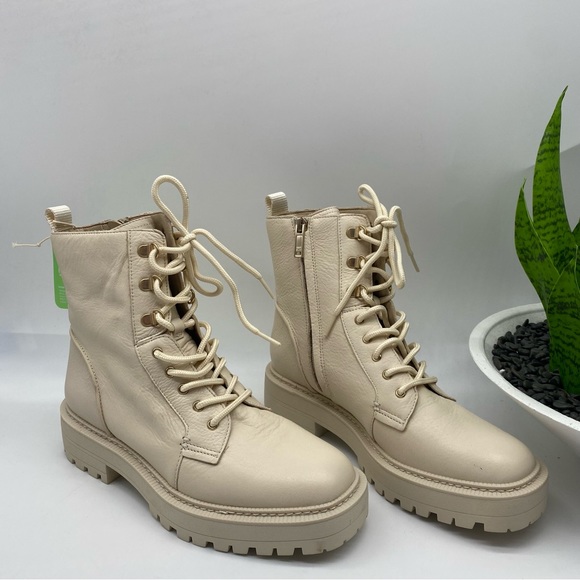 Sam Edelman | Shoes | Sam Edelman Womens Lue Laceup Combat Booties Lug ...